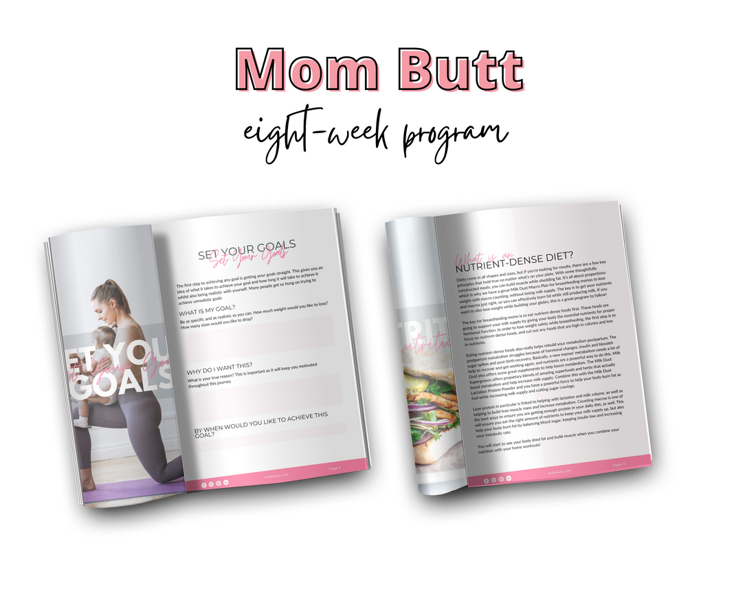 Mom Butt 8-Week Workout Plan - eBook – milkdust